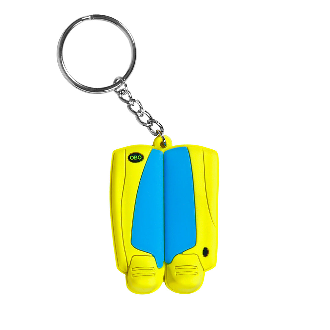 OBO Hockey Goalkeeping Mini Legguard/Kicker Keyring Peron/Yellow – OBO UK